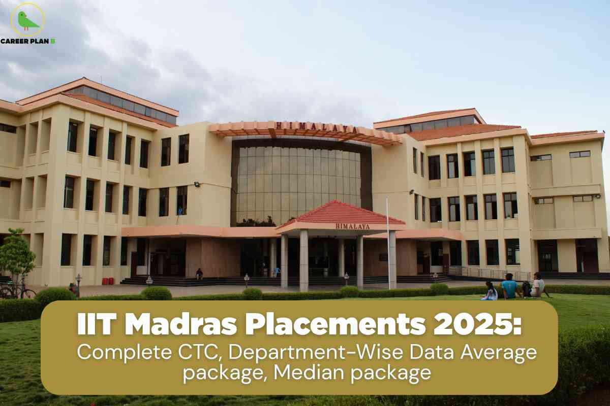 IIT Madras Placement Statistics : Department wise | Career Plan B