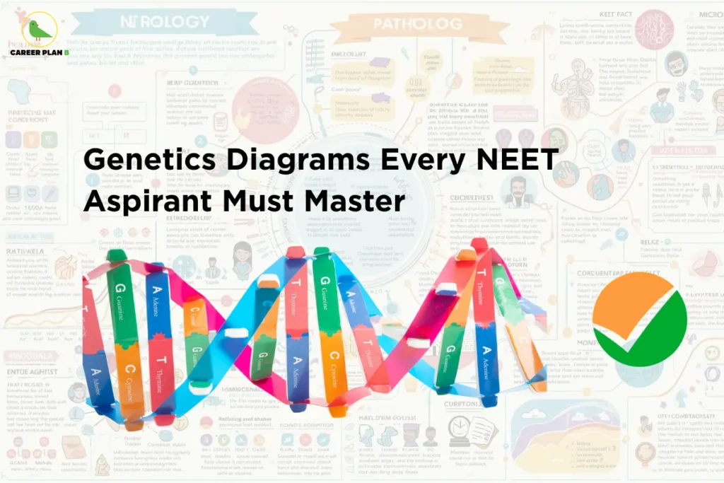Genetics Diagrams for NEET: Must-Know Visual Guide - Career Plan B