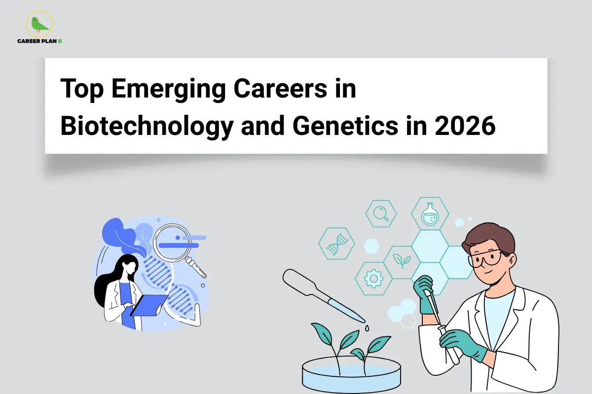 Top Emerging Careers in Biotechnology and Genetics in 2026 - Career Plan B