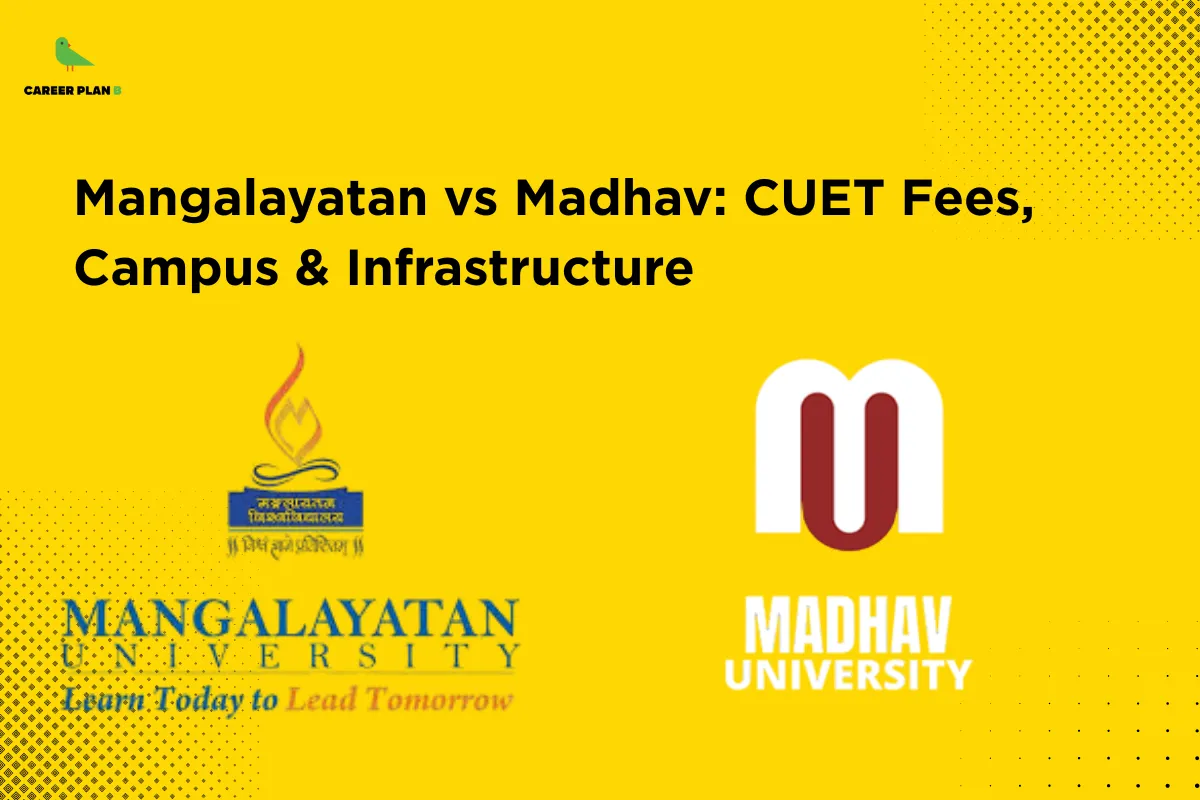 Mangalayatan vs Madhav University: Fees & Campus - Career Plan B
